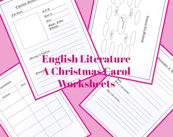 A Christmas Carol Plot Timeline English Literature Revision Digital ...