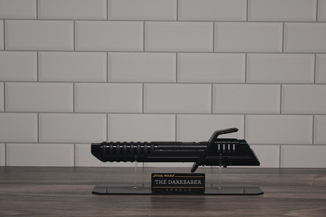 The Darksaber Legacy Lightsaber Hilt Display Stand - Etsy UK