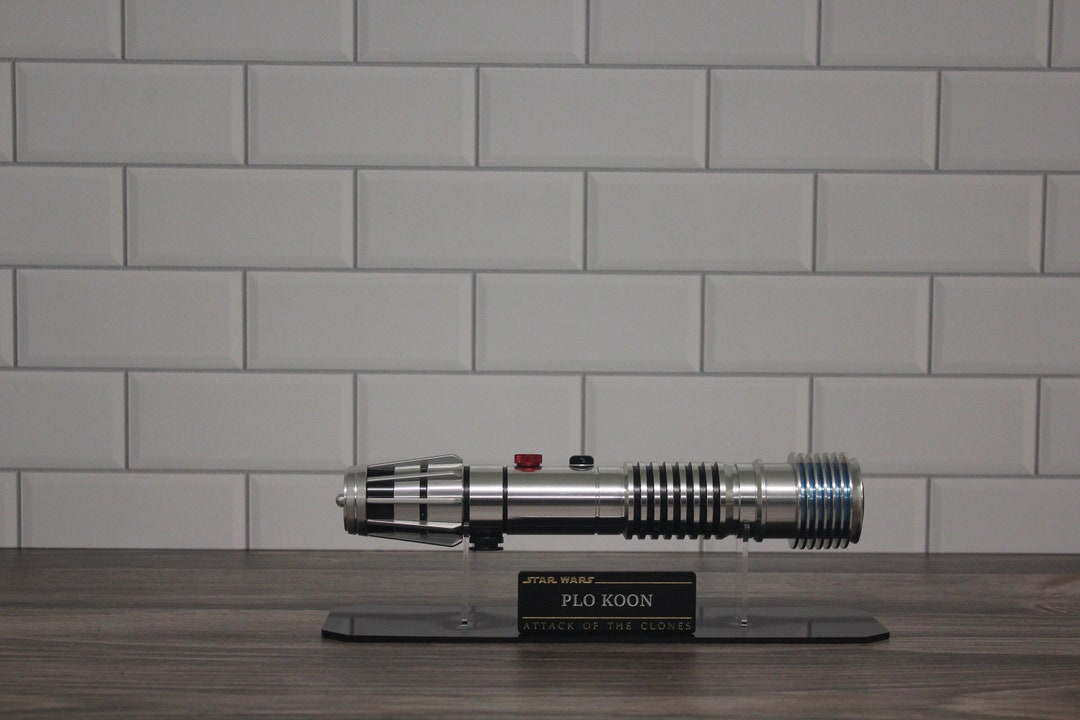 Plo Koon Legacy Lightsaber Hilt Display Stand - Etsy