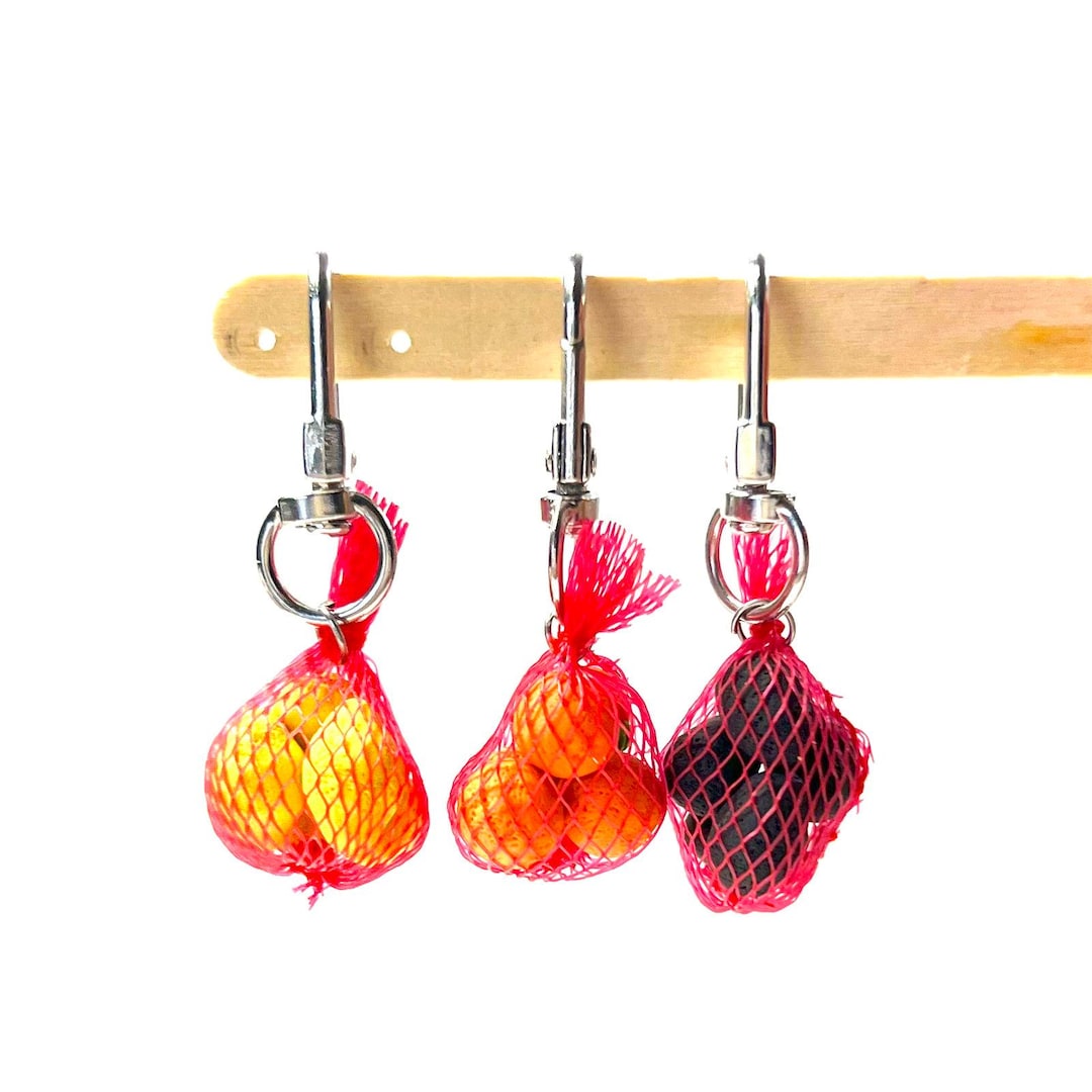 Fruit Key Chain - Etsy