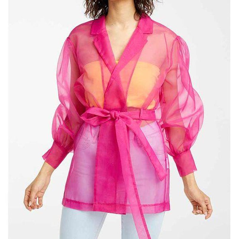 Sheer Overlay Top - Etsy