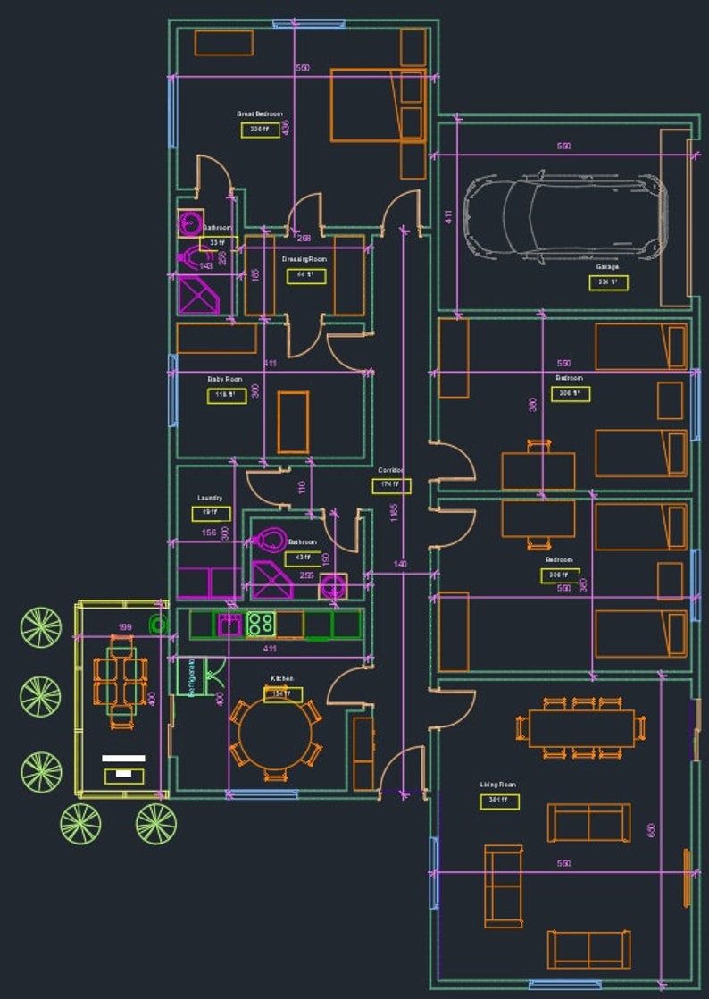 Architectural House Plans, Floor Plans, Tiny House Plans, Cabin Plans L ...