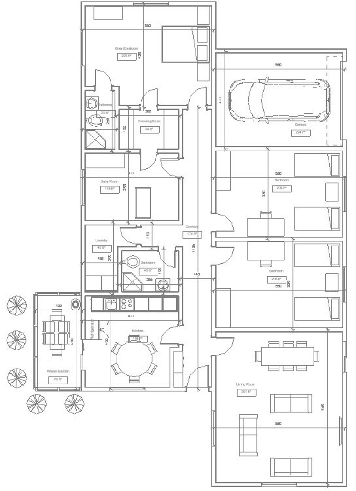 Architectural House Plans, Floor Plans, Tiny House Plans, Cabin Plans L ...