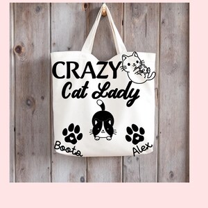 Car Decal Iron-on Customizable Crazy Cat Lady - Etsy