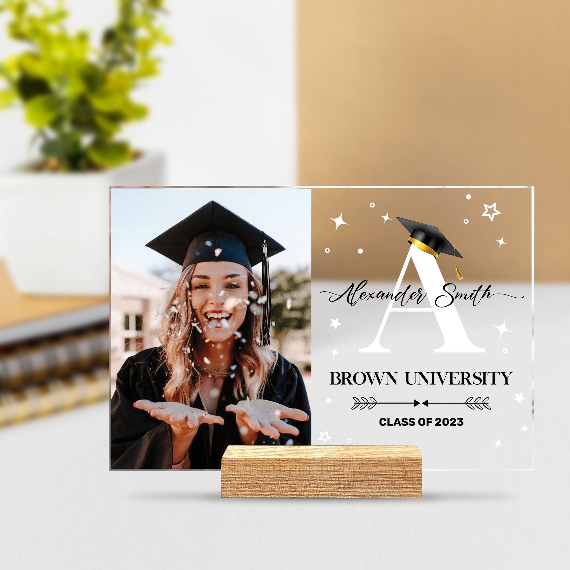 Personalized Graduation Gift With Monogram Custom Graduate - Etsy