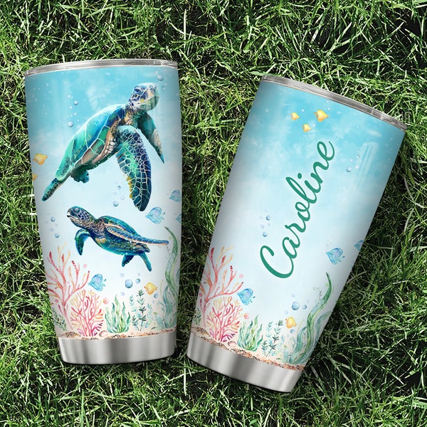 Sea Turtle Cup - Etsy