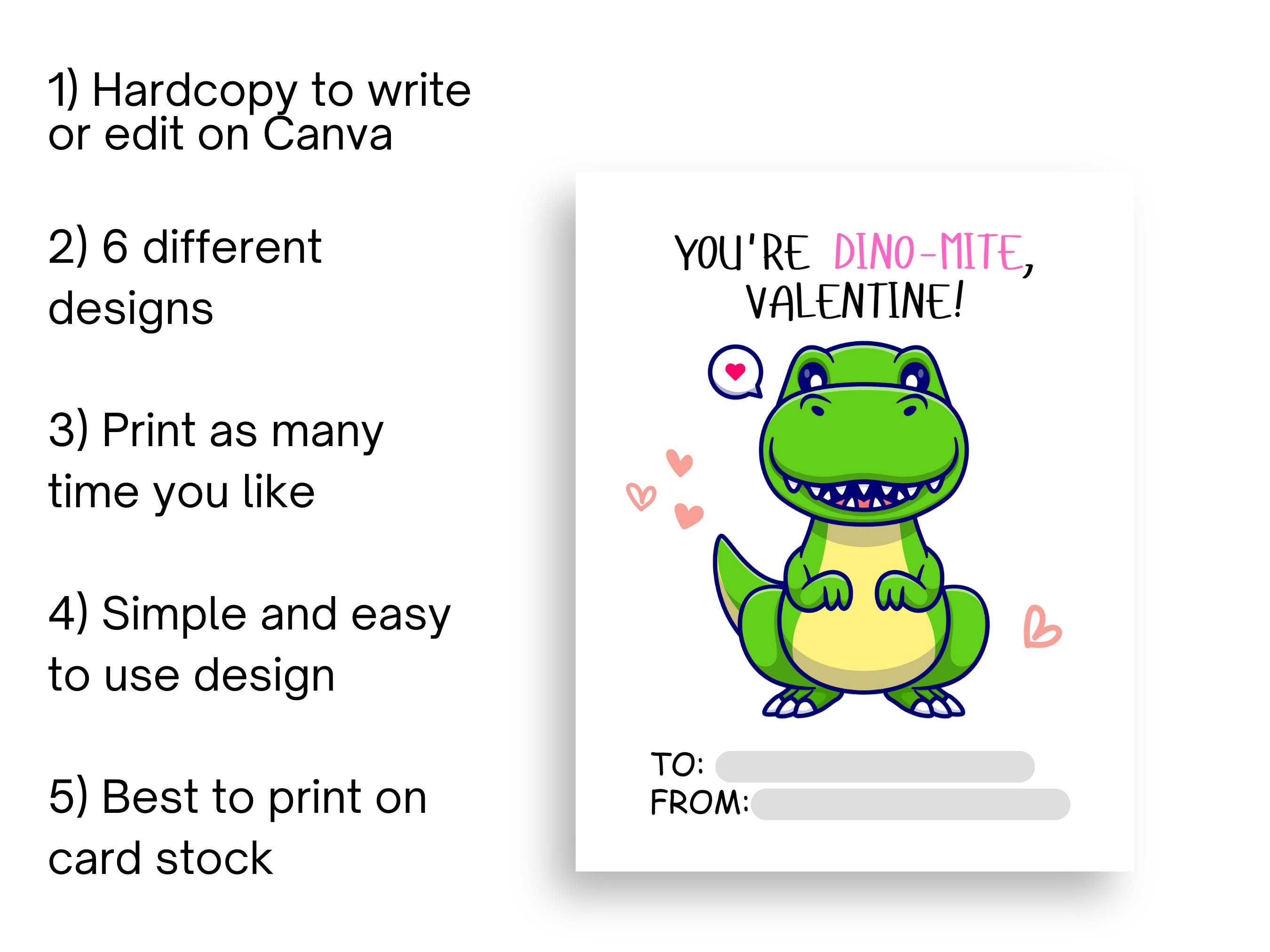 Printable Animal Valentine's Day Cards | Classroom Valentines Day Cards ...