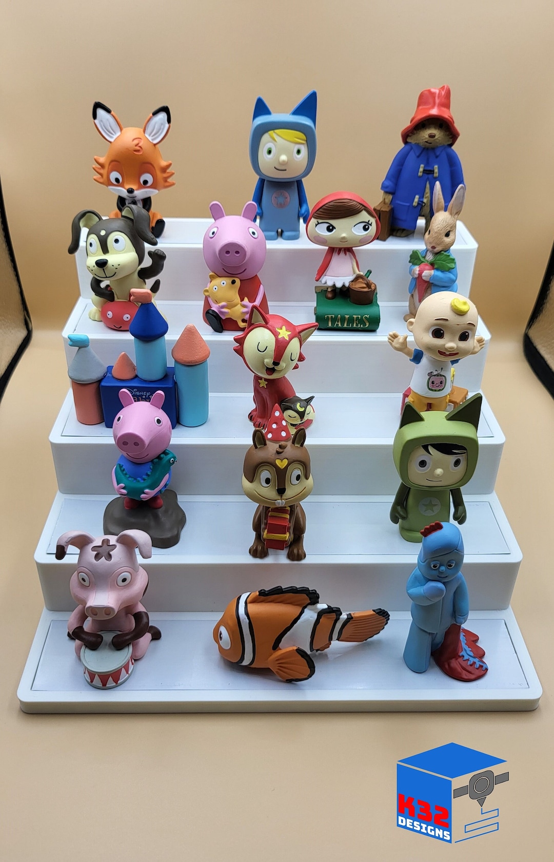 Tonie Figures Stand Toniebox Storage Tonie Display Organizer Tonie ...