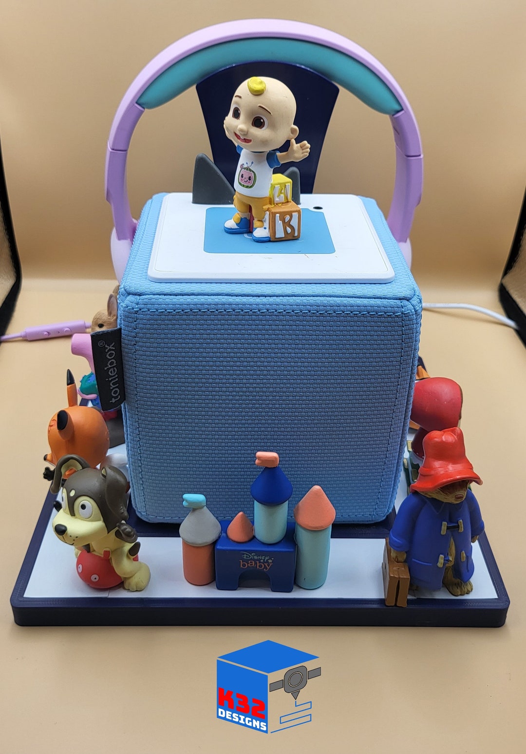 Tonie Box Headphone Docking Station Figure Storage Tonie Figure Holder ...