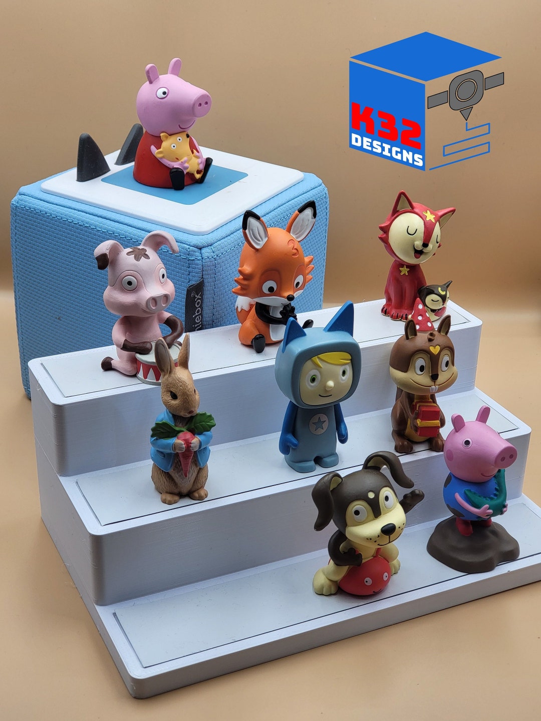 Tonie Figures Stand Toniebox Storage Display Organizer Holder Kids Room ...