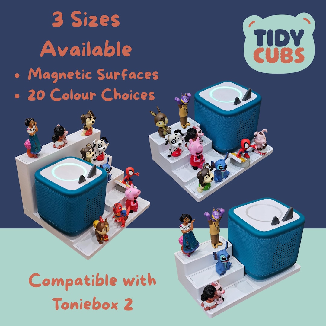 Custom Toniebox 2 Docking Station & Organiser Stand – Kids Room Decor ...