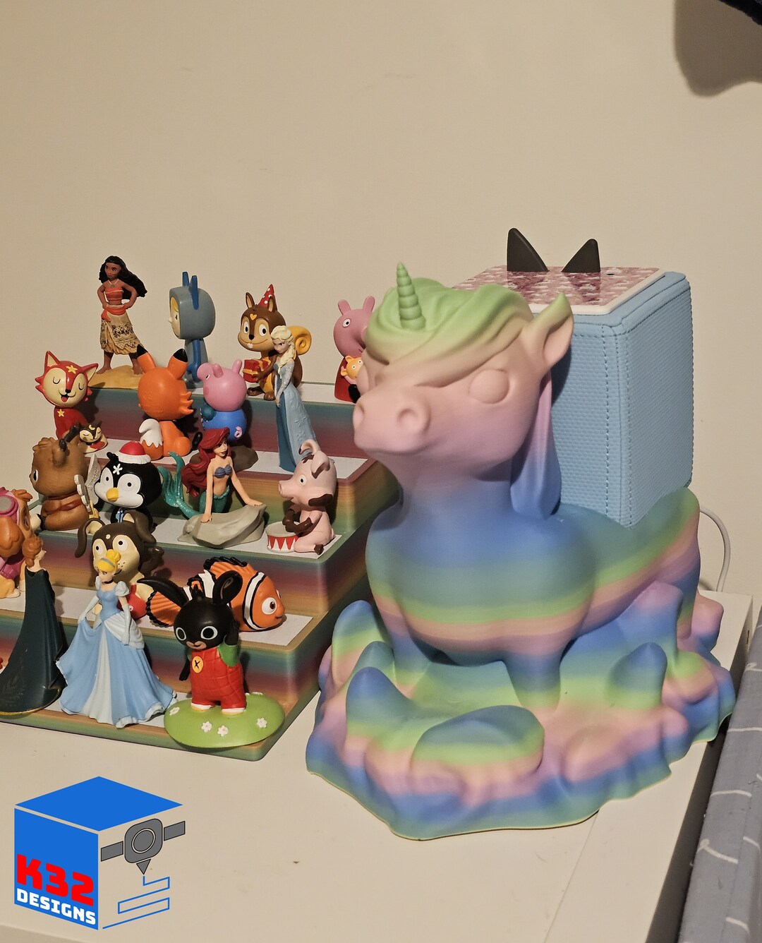 Tonie Box Unicorn Docking Station Storage Tonie Figure Holder Toniebox ...