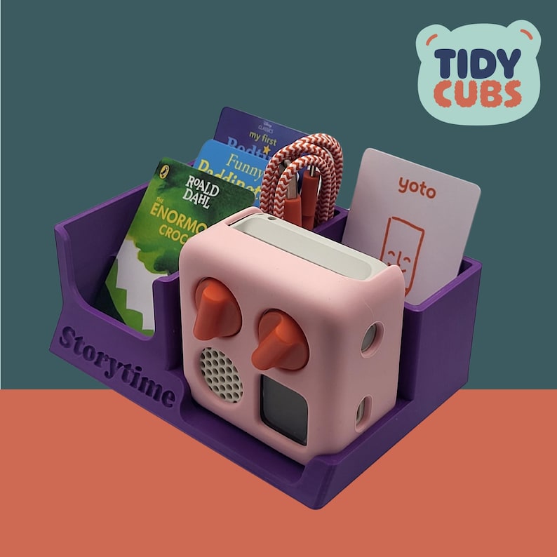 Yoto Mini Docking Station and Card Storage Personalised Yoto Station ...