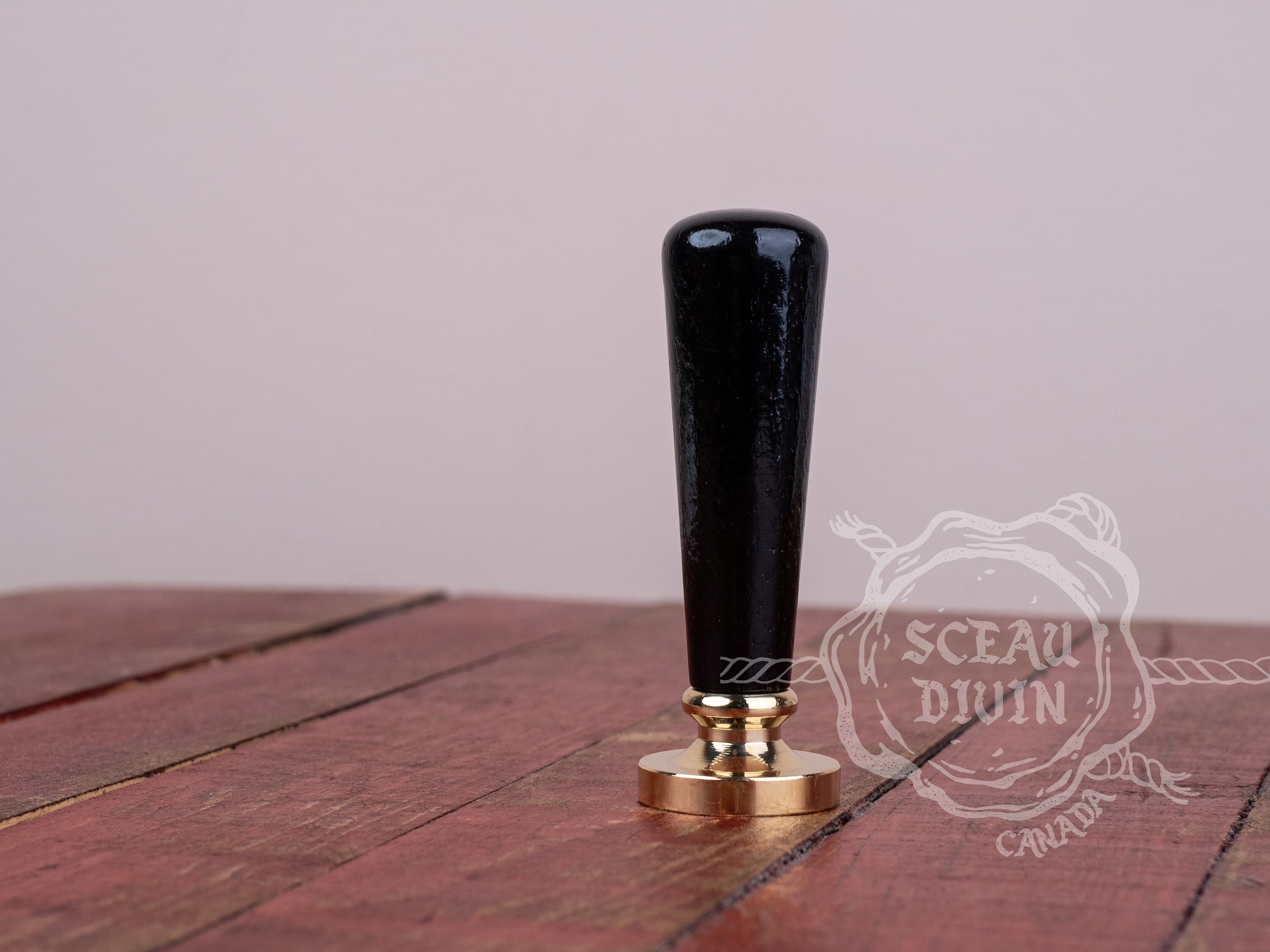Long Wooden Handle for Wax Seal Stamp • Vintage • Wedding Gift • Wood ...