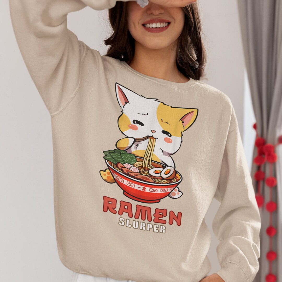 Vintage Ramen Sweatshirt Ramen Lover Gift, Ramen Gift, Japan Sweatshirt ...