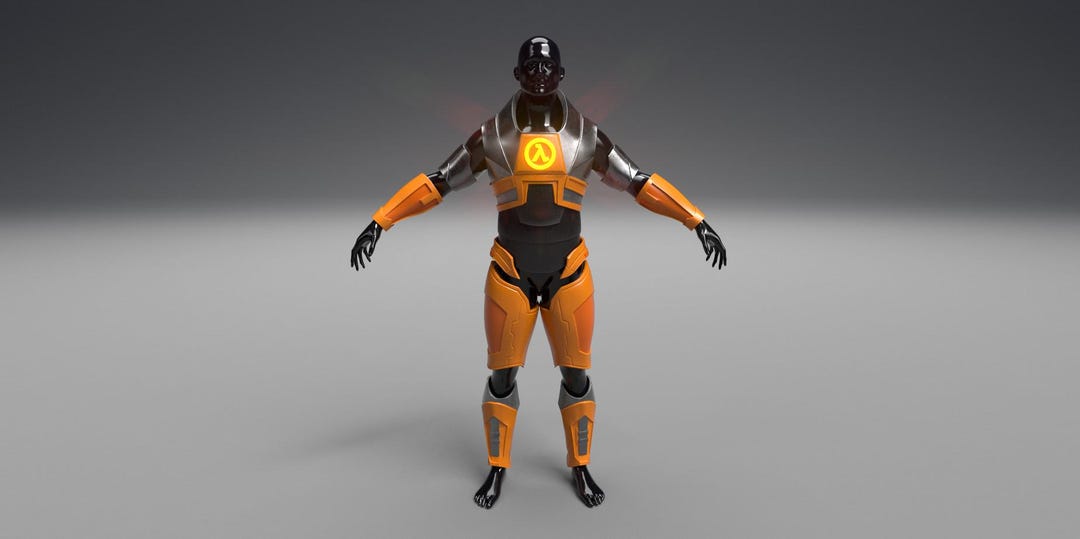 Half-life 2 HEV Suit STL File – Gordon Freeman Cosplay, 3D Printable - Etsy