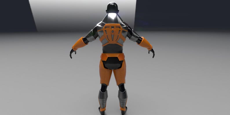 Half-life 2 HEV Suit STL File – Gordon Freeman Cosplay, 3D Printable - Etsy