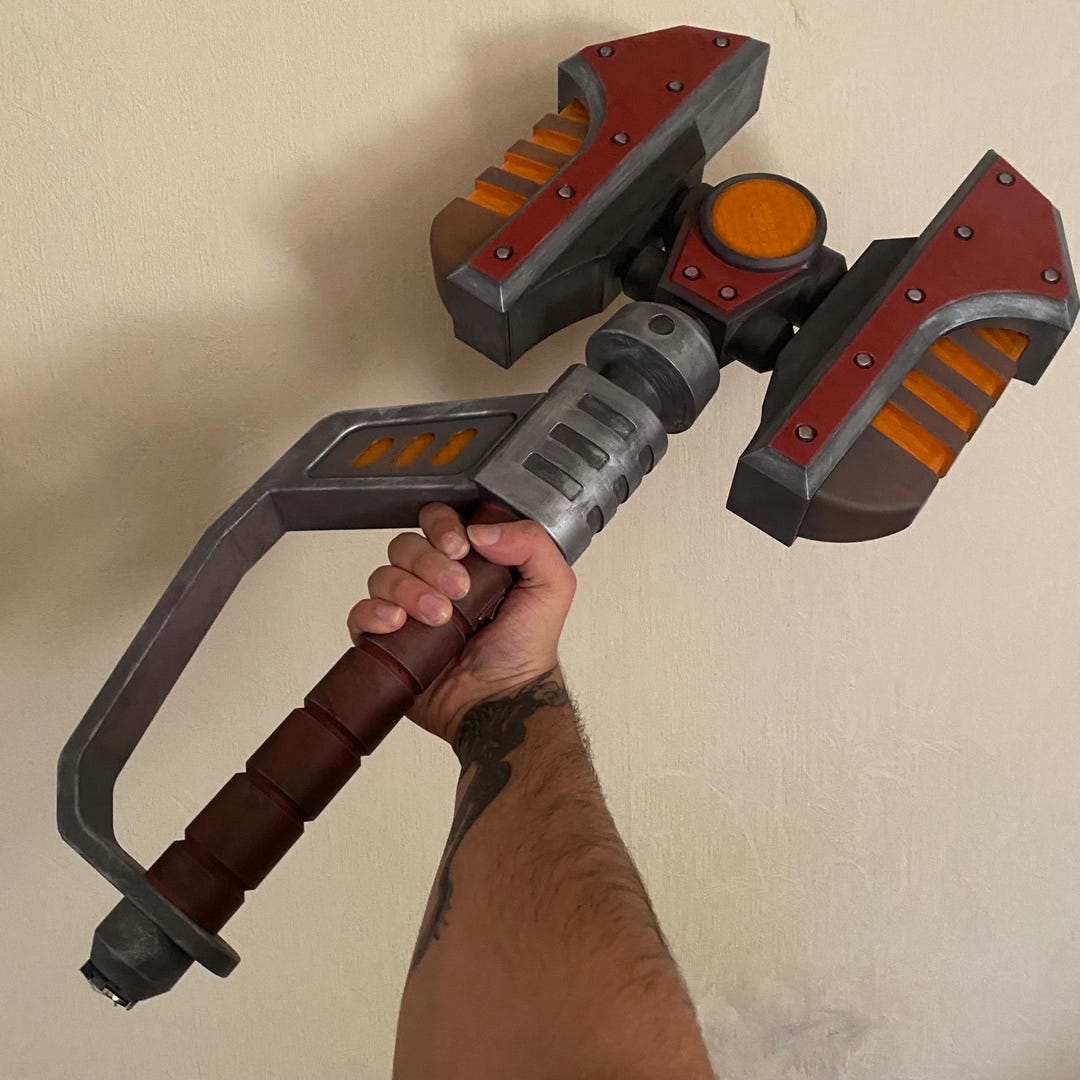 Ratchet & Clank Inspired Light-up Omniwrench 12000 Prop Replica 1 to 1 ...