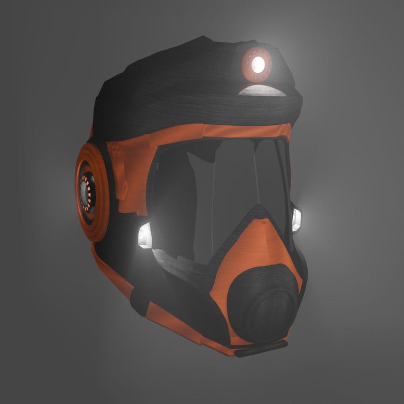Half-life HEV Helmet STL File, Gordon Freeman Cosplay, Wearable With ...