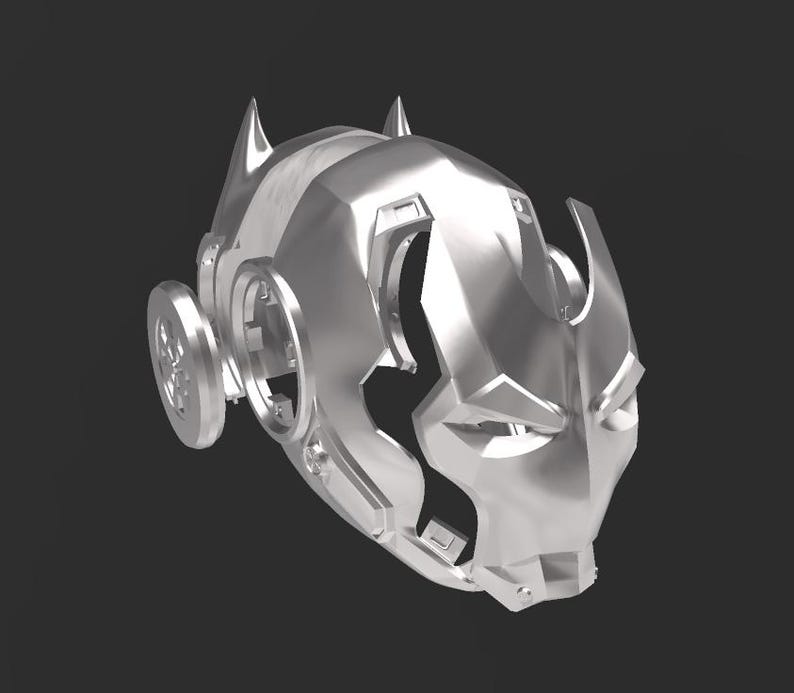 Iron Knight Helmet STL – 3D Print, Comic Mashup (5-piece) - Etsy