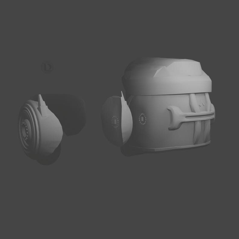 Half-life HEV Helmet STL File, Gordon Freeman Cosplay, Wearable With ...