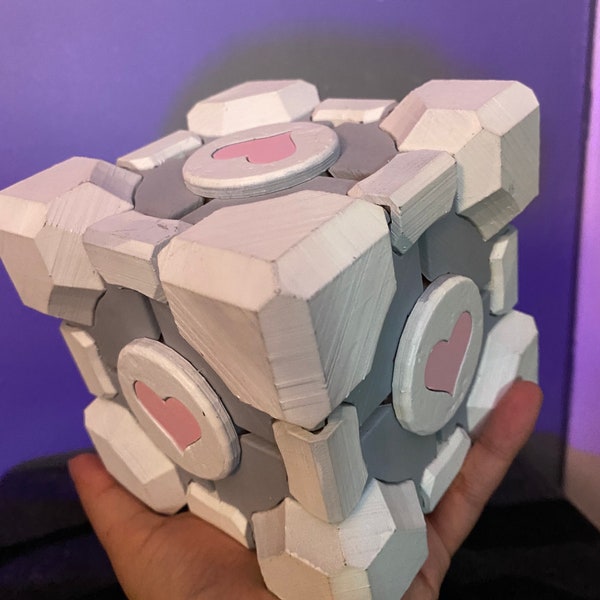 Companion Cube - Etsy