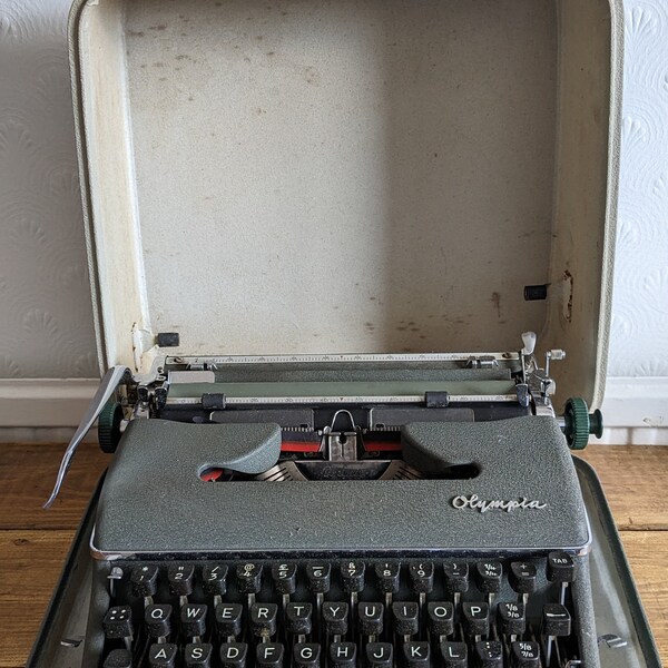 1950s Typewriter Olympia - Etsy