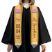 Personalized Graduation Teacher Pencil Stoles, Teacher Graduation Stole ...