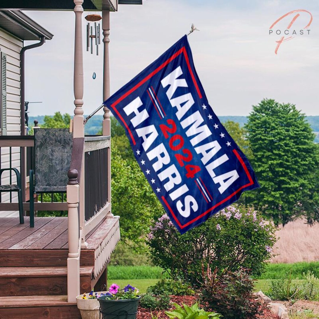 Kamala Harris 2024 Flag, Kamala Harris for President 2024 Flag, Kamala ...