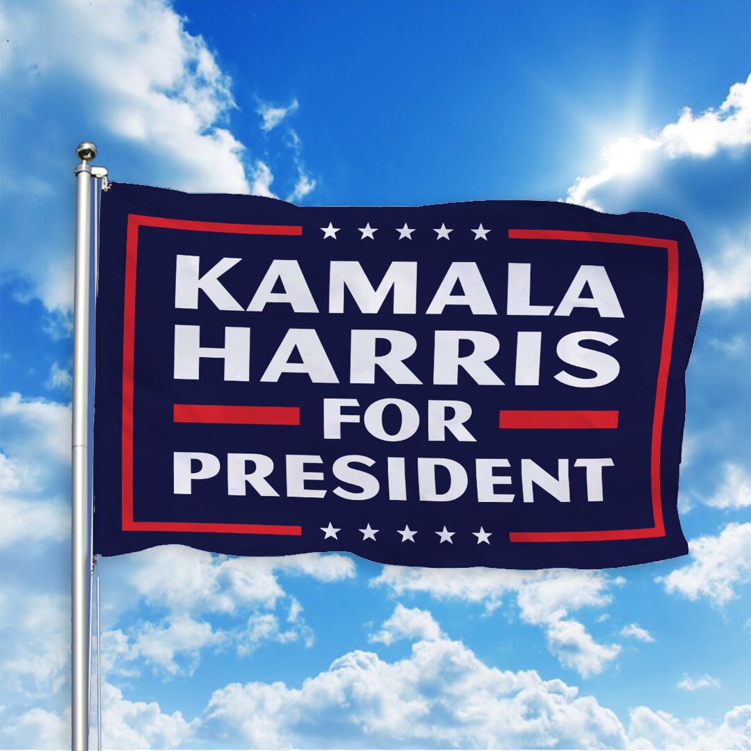 Kamala Harris 2024 Flag, Kamala Harris for President 2024 Flag, Kamala ...