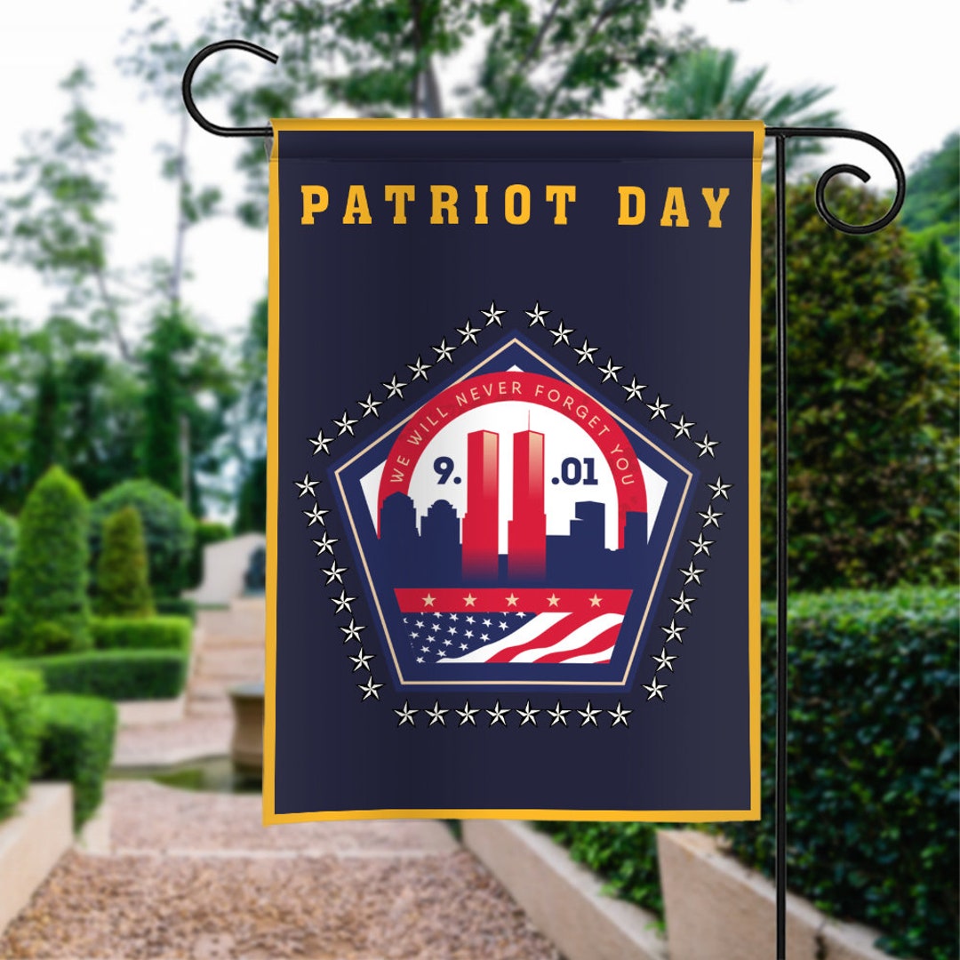 Never Forget 911 Flag, Patriot Day Flag, 911 Memorial Flag, American ...