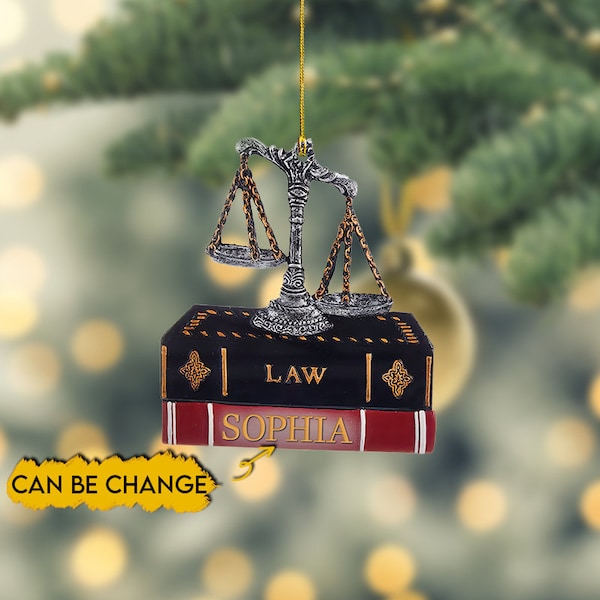 Judge Christmas Ornament - Etsy
