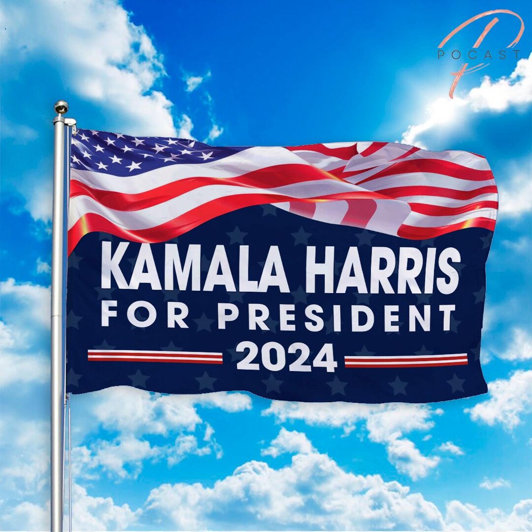 Kamala Harris 2024 Flag, Kamala Harris for President 2024 Flag, Kamala ...