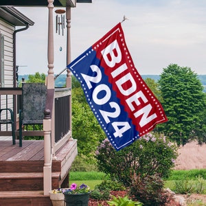 Joe Biden 2024 Presidential Election Flag, Joe Biden 2024 Double-sided ...