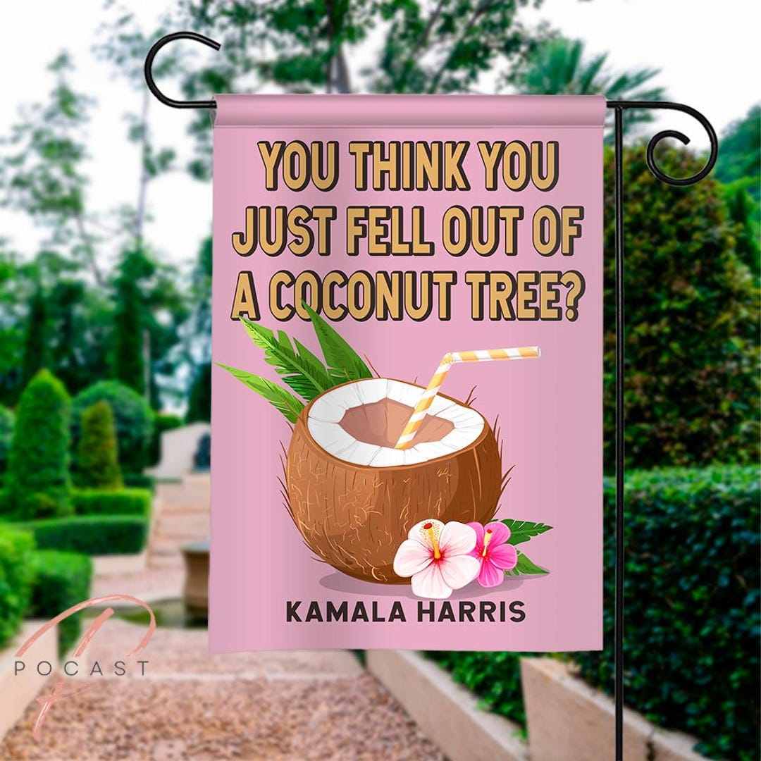 Kamala Harris 2024 Flag, Harris for President 2024 Flag, You Think You ...