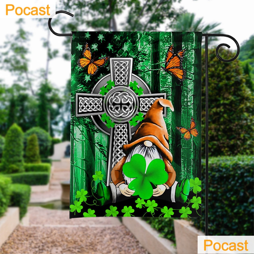 St Patrick's Day Flag, Saint Patrick Day Flag, Irish Happy Patrick's ...