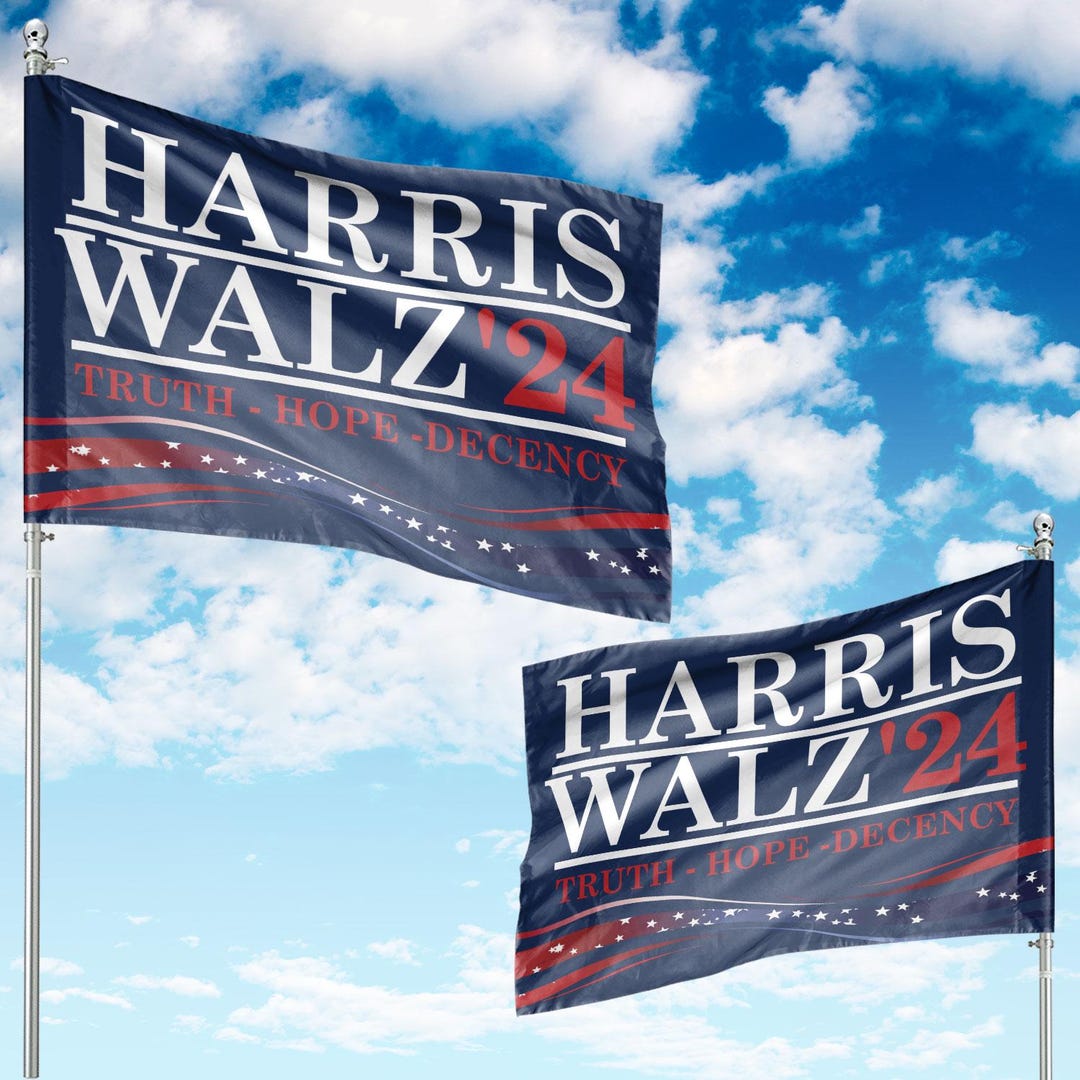 Harris Walz Flag, President Kamala Harris 2024 Flag,election Flag ...