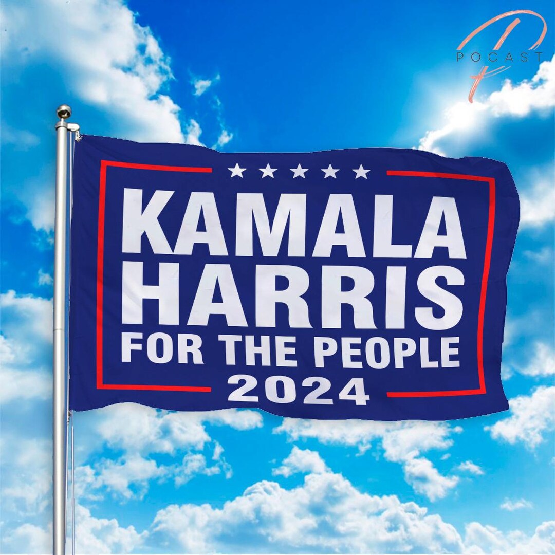 Kamala Harris 2024 Flag, Kamala Harris for President 2024 Flag, Kamala ...