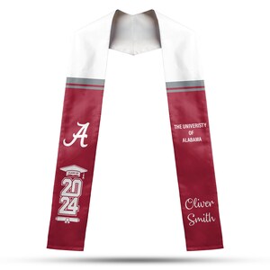 Personalized Graduation 2024 Stole, Custom Class of 2024 Stole, High ...