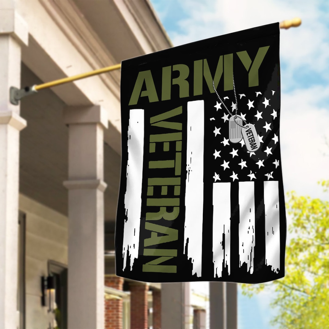 United States Army Veteran Flag, Veteran Soldier Flag, Military Veteran ...