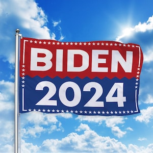 Joe Biden 2024 Presidential Election Flag, Joe Biden 2024 Double-sided ...