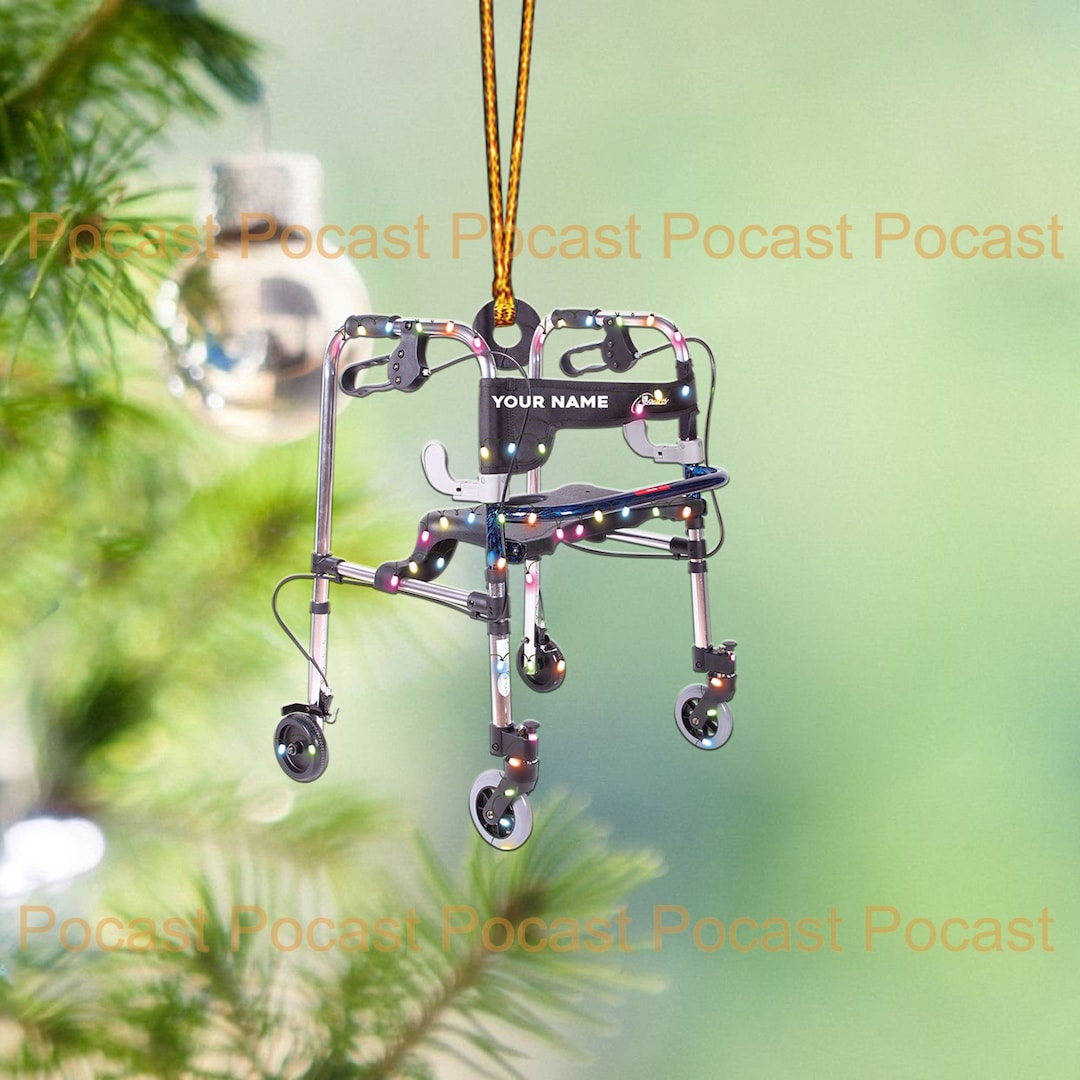 Multifunctional Baby Walker Wheelchair Seat Christmas Ornament ...