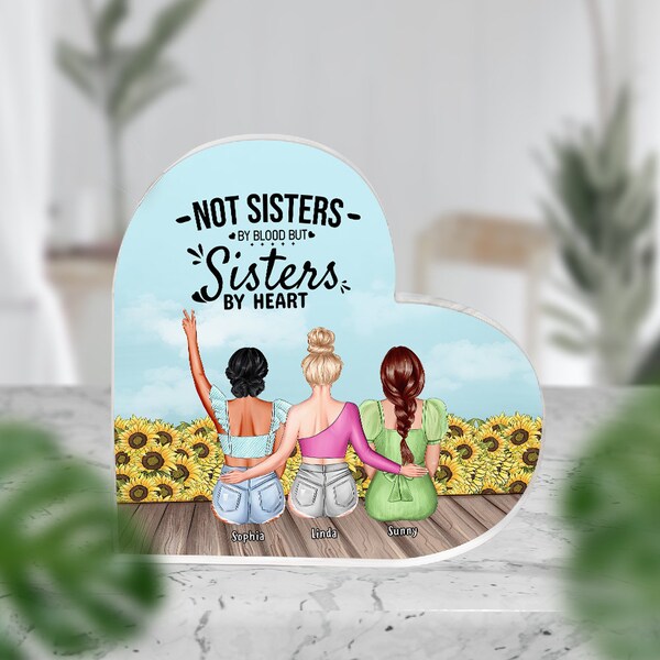 Acrylic Plaque Best Friends - Etsy