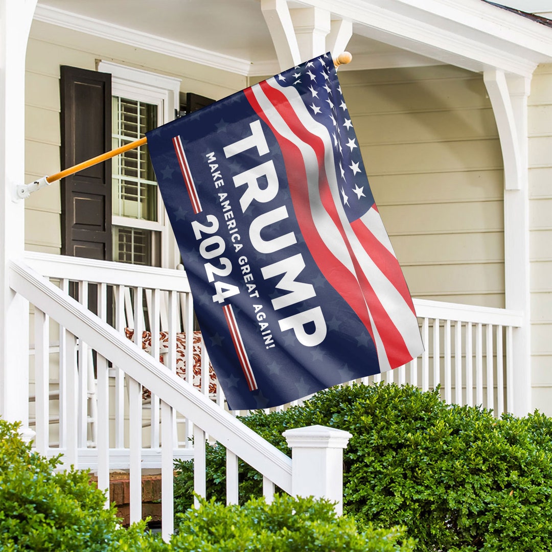 Trump Take America Back Flag, Trump for President 2024 Flag, Trump ...