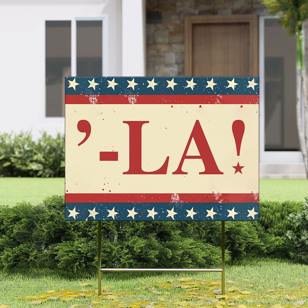 Kamala Harris 2024 Yard Sign, Kamala Harris for President Yard Sign ...