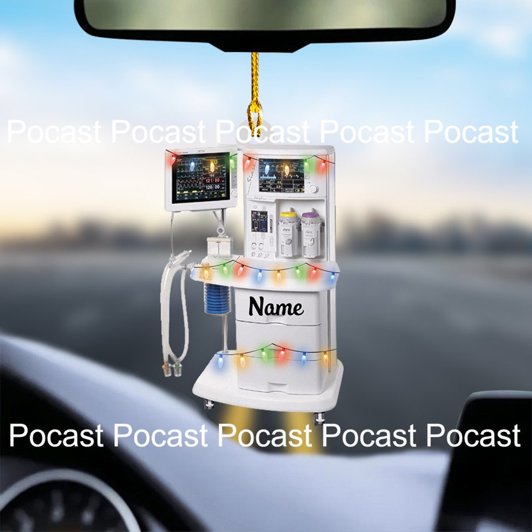 Medical Equipment Anesthesia Ornament, Anesthesia Machine Xmas Ornament ...