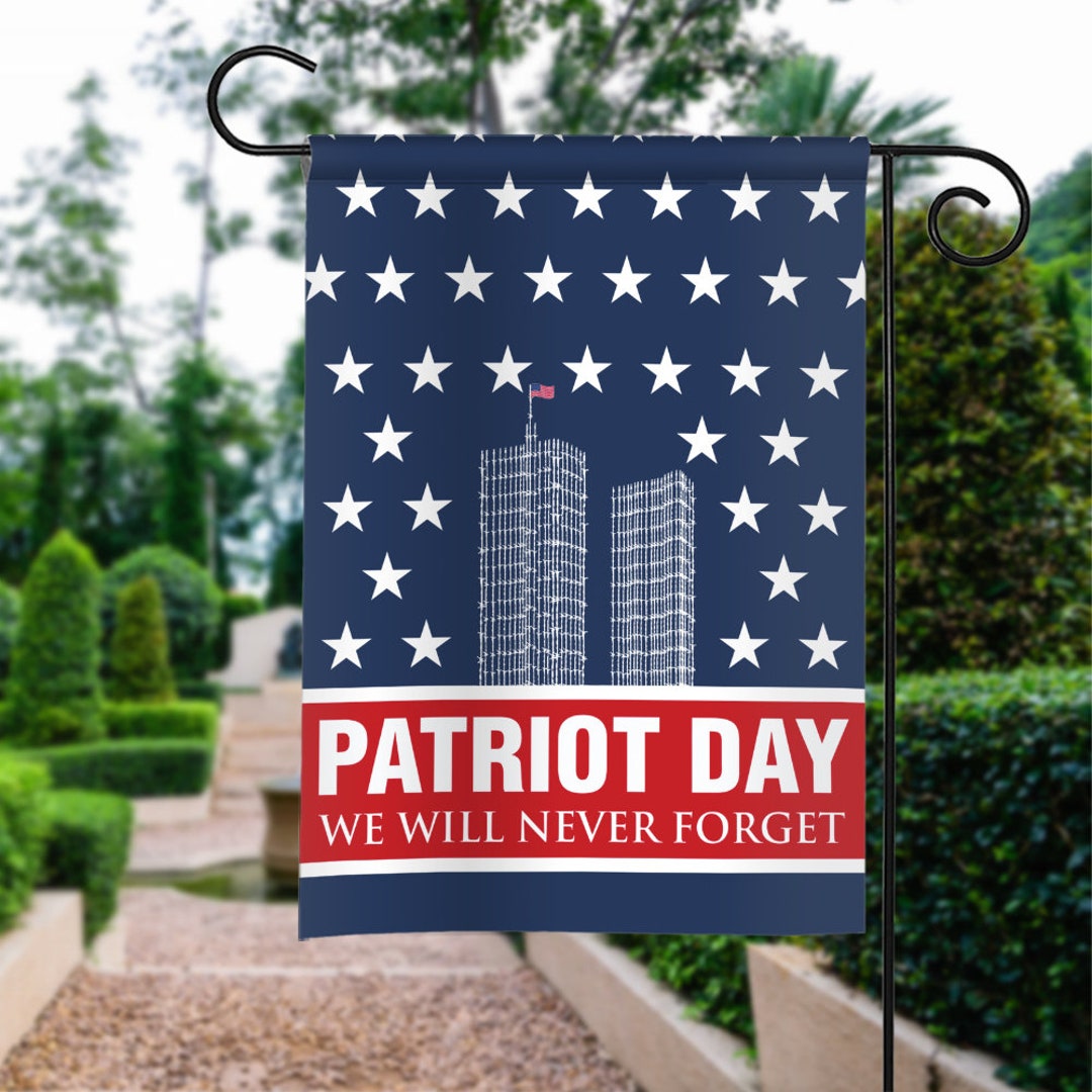 Never Forget 911 Flag, Patriot Day Flag, 911 Memorial Flag, American ...