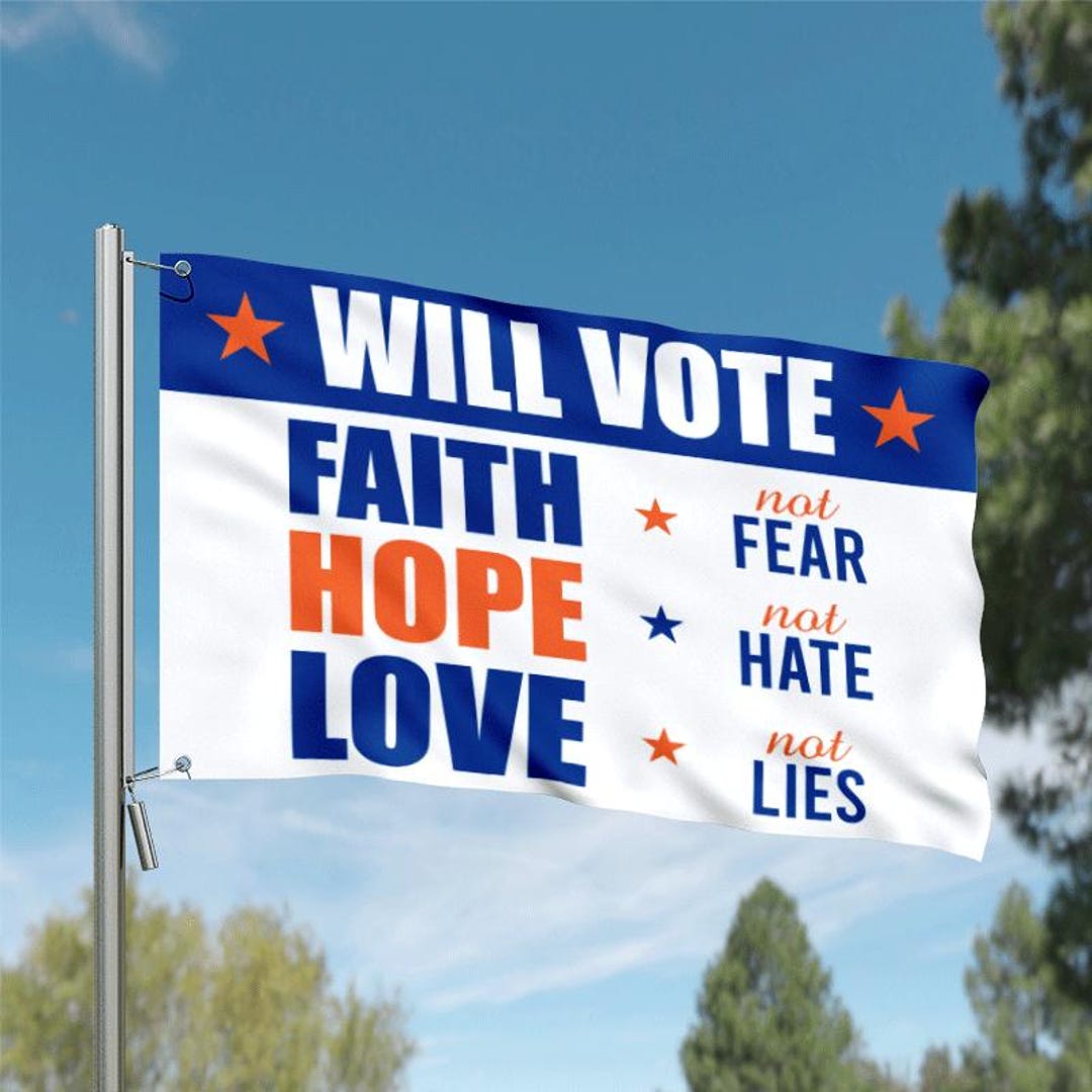 Harris Walz Flag, President Kamala Harris 2024 Flag, Election Flag ...