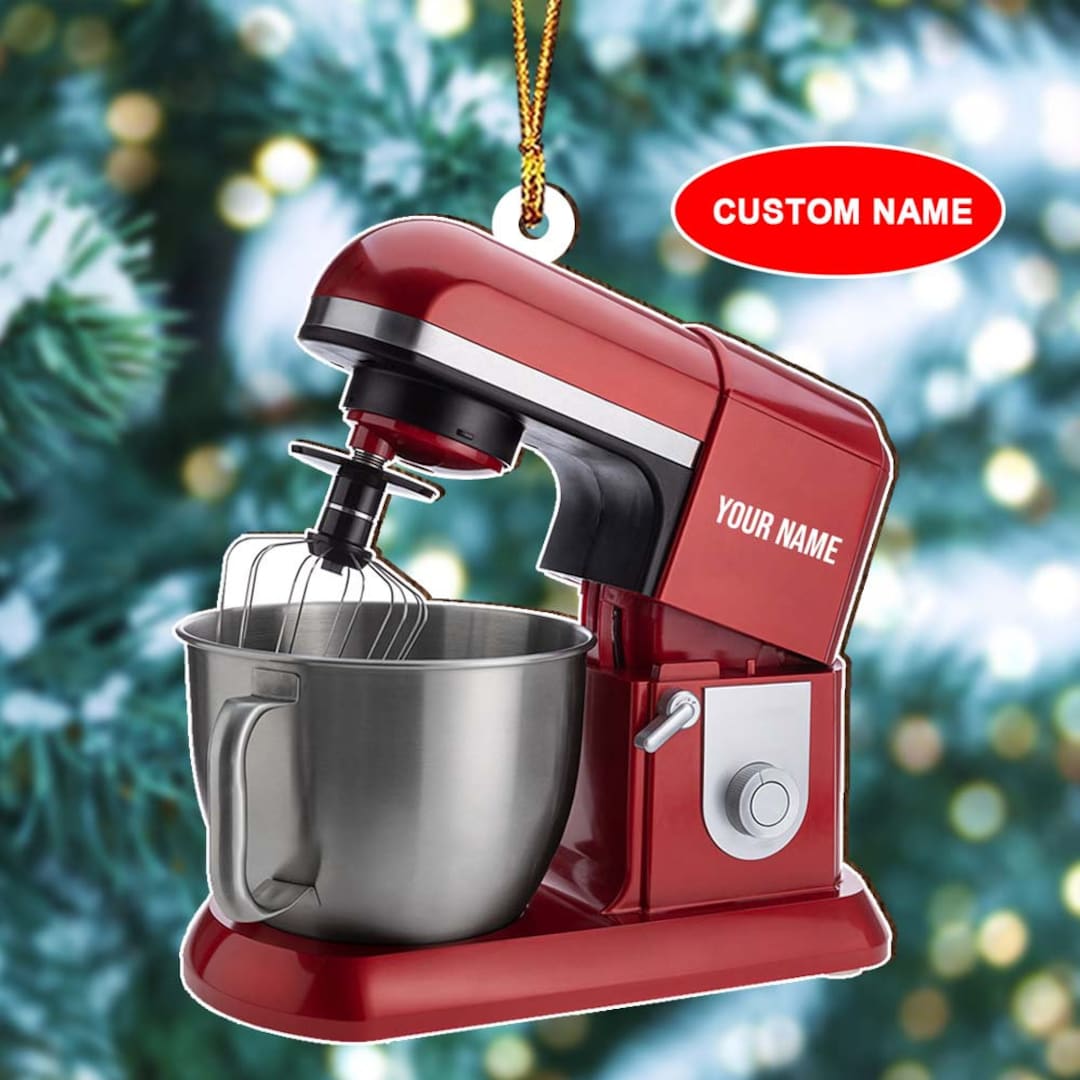 Baking Mixer Ornament, Baking Christmas Ornament, Love Baking Ornament ...