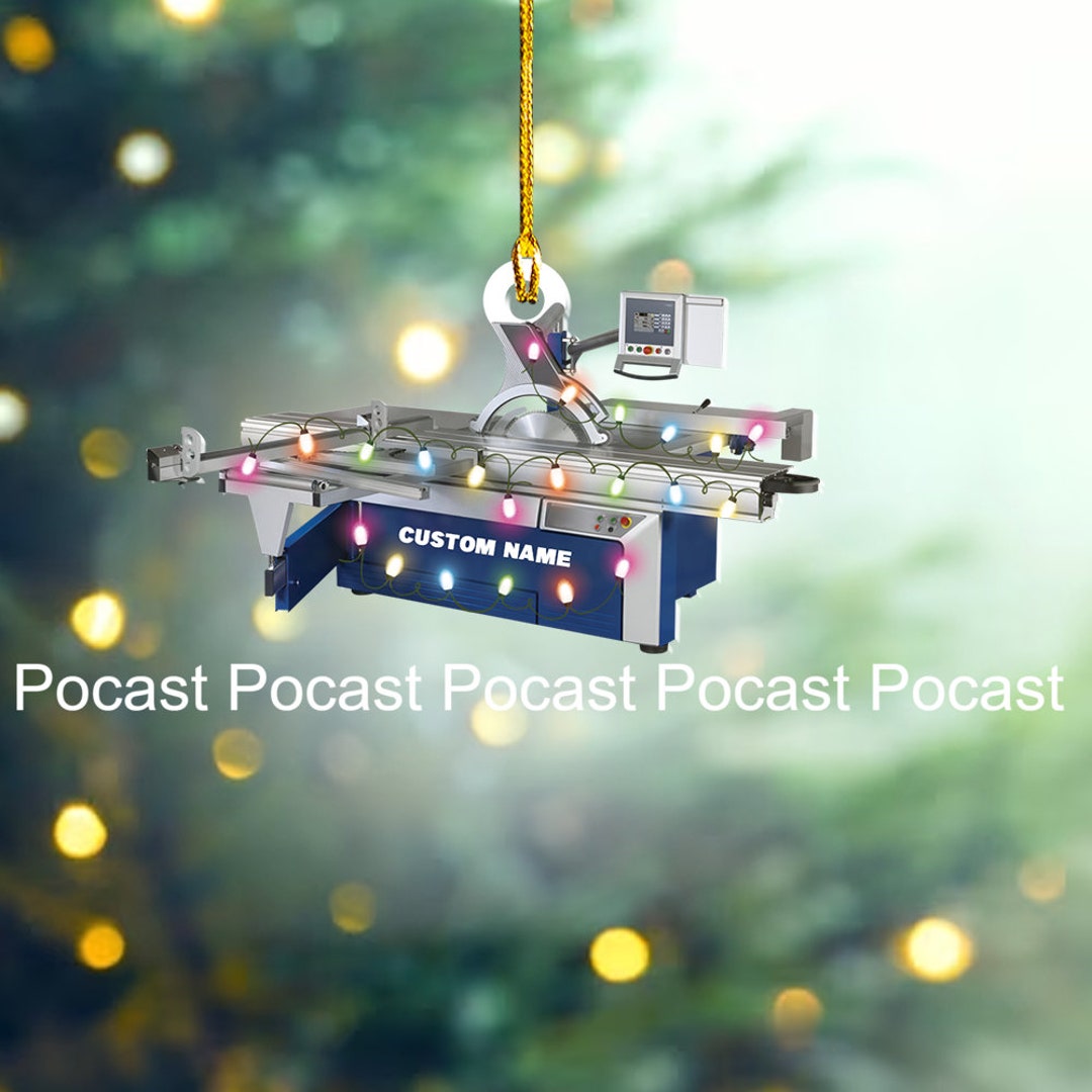 Wood Table Panel Saws Cutting Tool Christmas Ornament, Woodworking ...